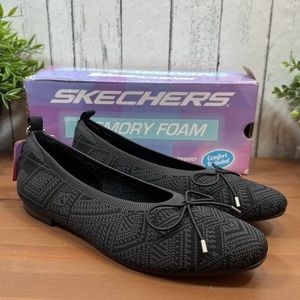 Skechers | Shoes | Skechers Sweet Class Cleo Snip Knit Vegan Skimmers ...